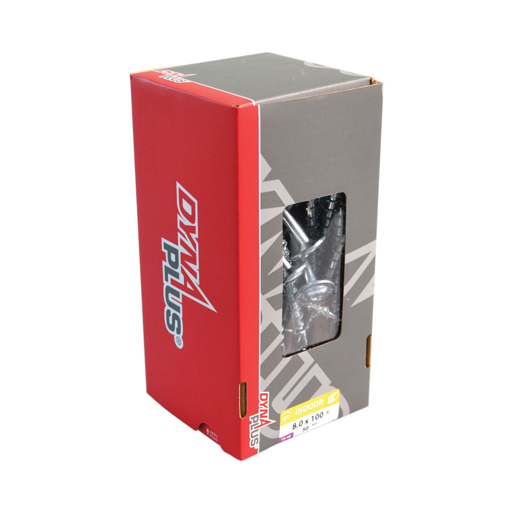 DYNAPLUS HOUTBOUWSCHROEF VZ TK +SNIJPUNT TX-25 5.0X100/55 (100)