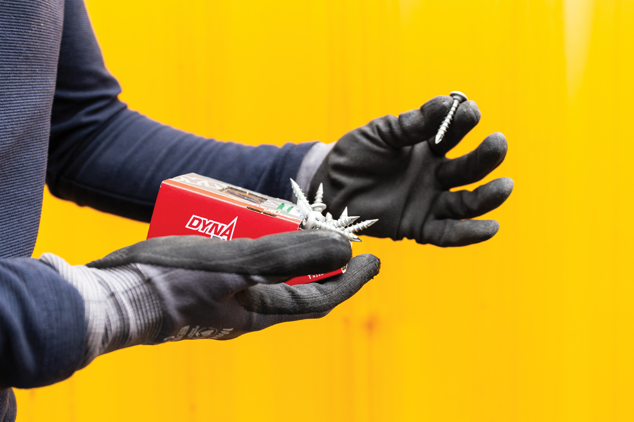 Dynaplus tuinbeslagschroef AR-coating ovaalkop TX