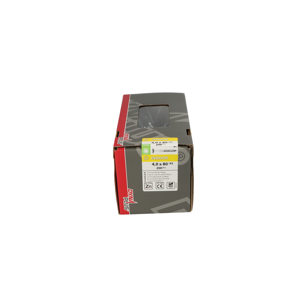 DYNAPLUS UNISCHROEF VZ PK TX-20 4.0X80/42 (200)